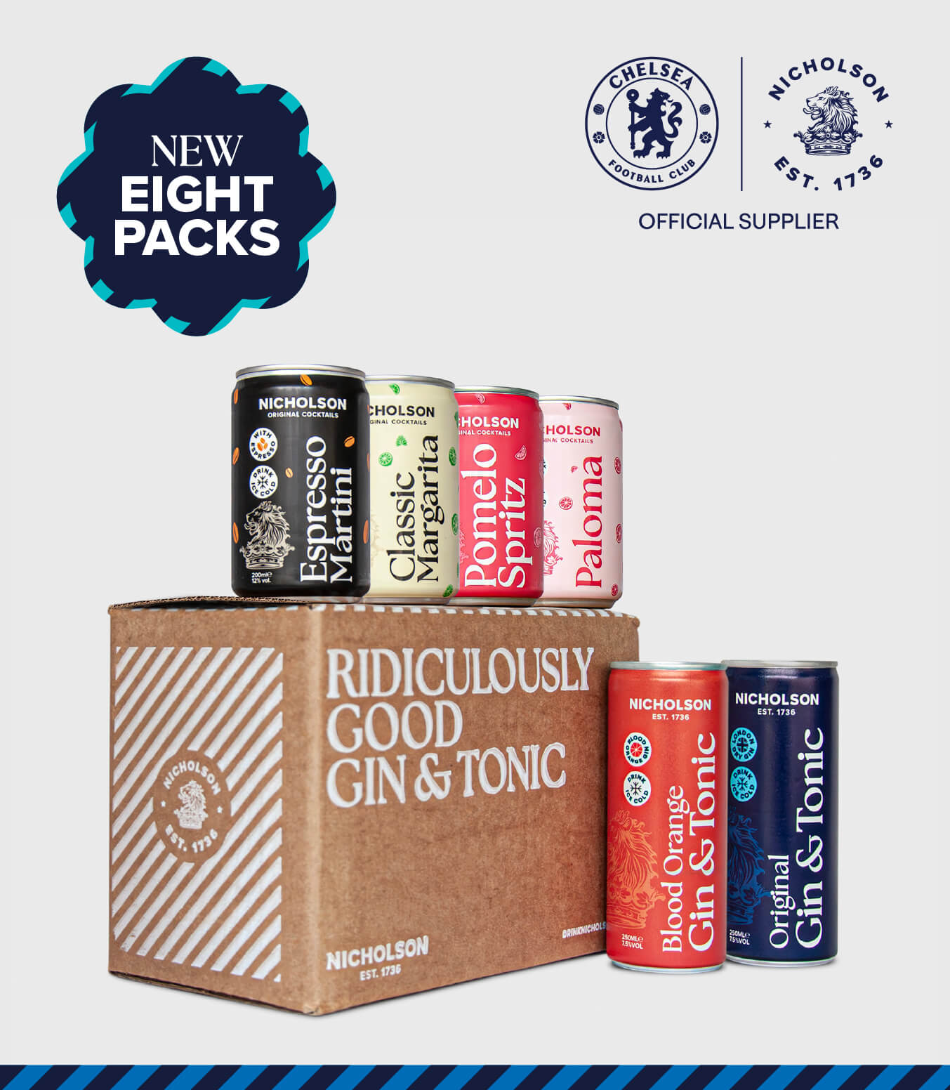 Nicholson | Award-Winning Bottled Cocktails | Cocktails On Tap