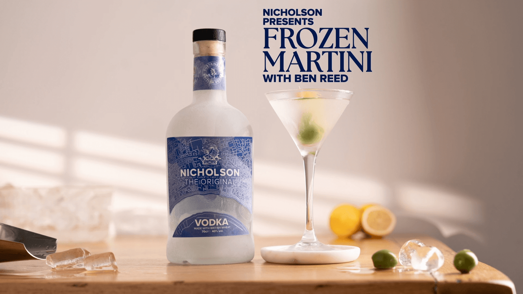 Frozen Martini | Nicholson